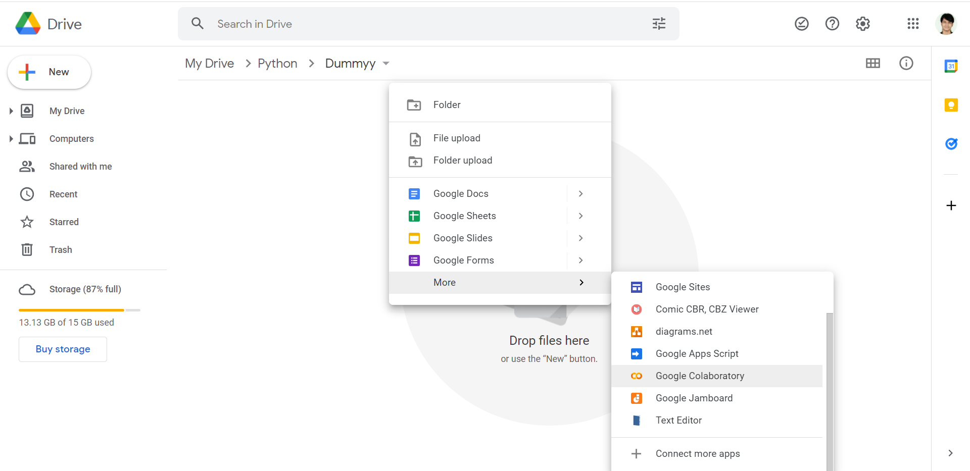 How to Install and Use a Google Colab in the Google Drive?