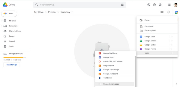 How to Install and Use a Google Colab in the Google Drive?